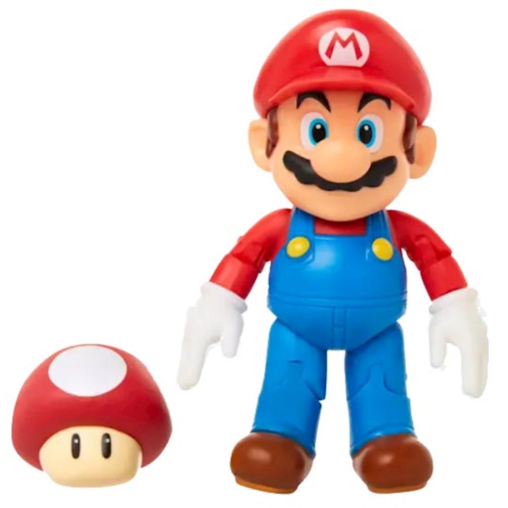 Super Mario + Fungo Rosso ACTION FIGURES - Negozio di Videogiochi e Giochi