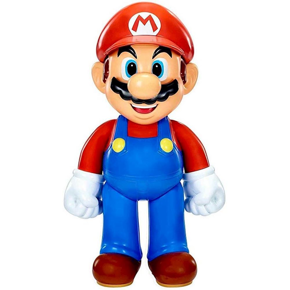 Super Mario Gigante 50 cm ACTION FIGURES - Negozio di Videogiochi e Giochi