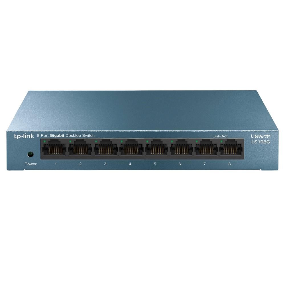 8-PORT GIGABIT DESKTOP SWITCH SWITCH E HUB - Negozio di Videogiochi e ...