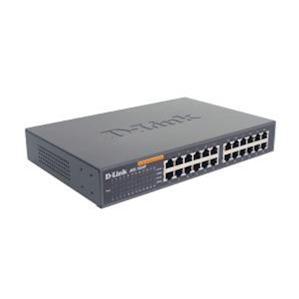 24PORT 10 100 FAST ETHERNET UNMANAGED DESKTOP RACK SWITCH E HUB ...