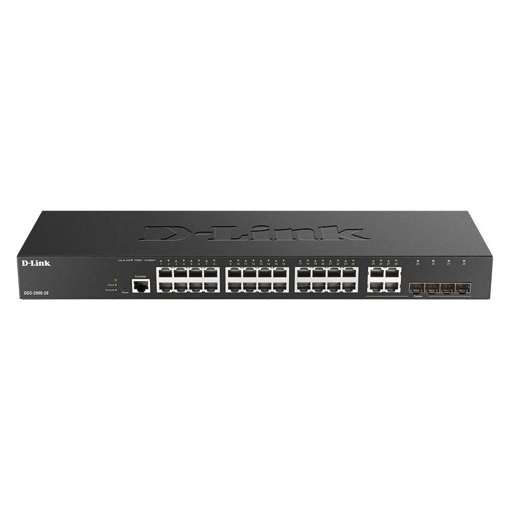 24-PORT GIGABIT MANAGED SWITCH PLUS 4 COMBO SWITCH E HUB - Negozio di ...