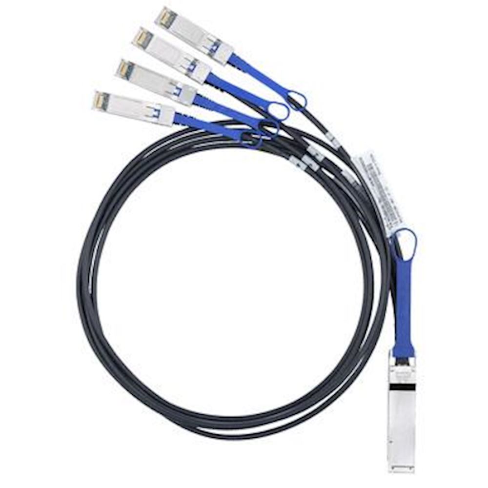 40GBASE ACTIVE OPT QSFP TO 4SFP BREAKOUT CABLE 7M SWITCH E HUB ...