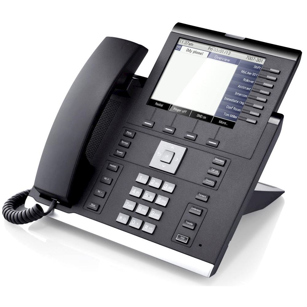 OPENSCAPE DESK PHONE IP 55G SIP ICON BLACK TELEFONIA FISSA E CORDLESS ...