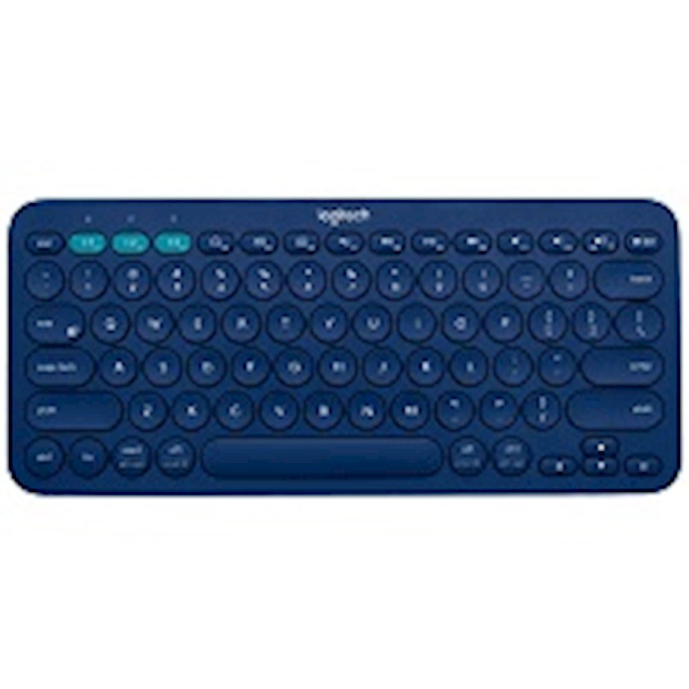 LOGITECH K380 MULTI-DEVICE BT KEYBOARD - BLUE TASTIERE E DESKTOP ...