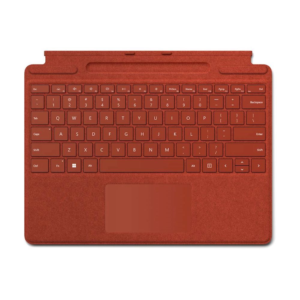 SURFACE PRO SIGNATURE KEYBOARD POPPY RED TASTIERE E DESKTOP - Negozio ...
