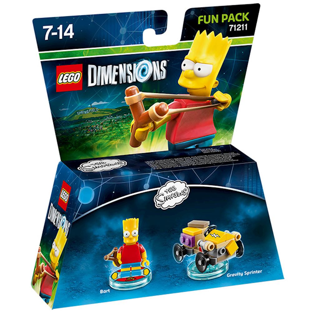 LEGO Dimensions Fun Pack Simpsons Bart product - Negozio di Videogiochi ...