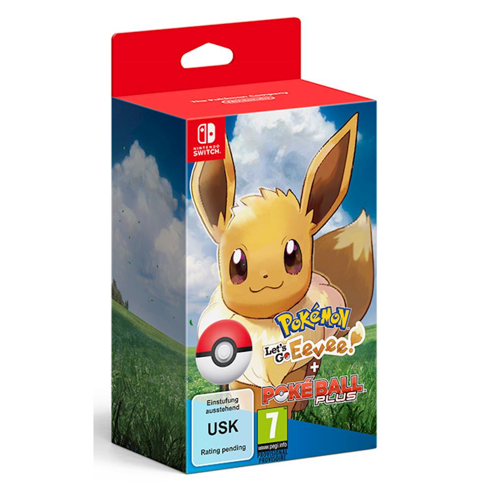 Pokemon: Let's Go, Eevee!+Pokeball Plus product - Negozio di ...