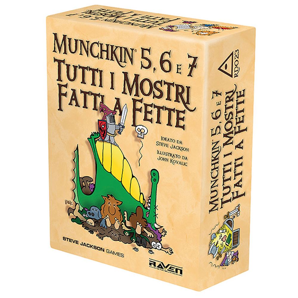 Munchkin 5, 6 e 7 - Tutti i Mostri Fatti product - Negozio di ...