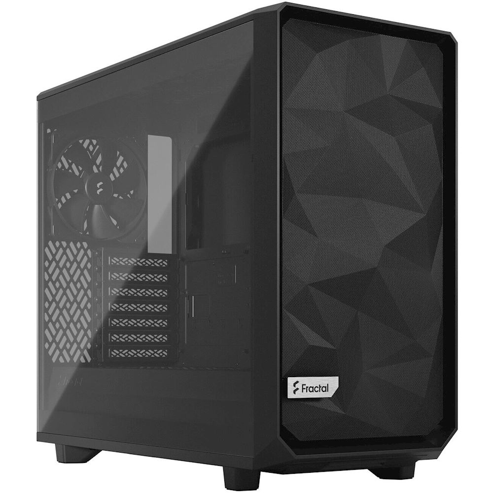 FRACTAL CASE MID TOWER MESHIFY 2 LITE BLACK TG LIGHT TINT CASE ...