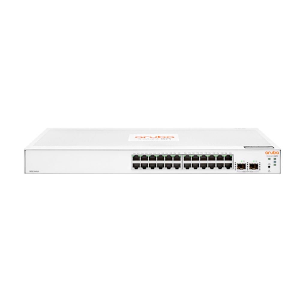 HPE ARUBA INSTANT ON SWITCH 1830 24 PORTE GIGABIT 2 SLOT SFP LAYER 2 ...