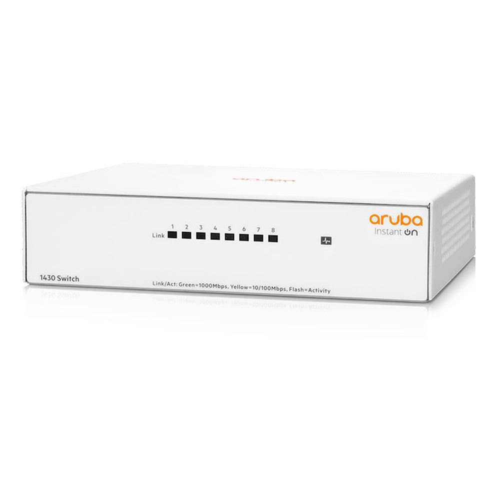 HPE ARUBA INSTANT ON 1430 8G SWITCH SWITCH E HUB - Negozio di ...