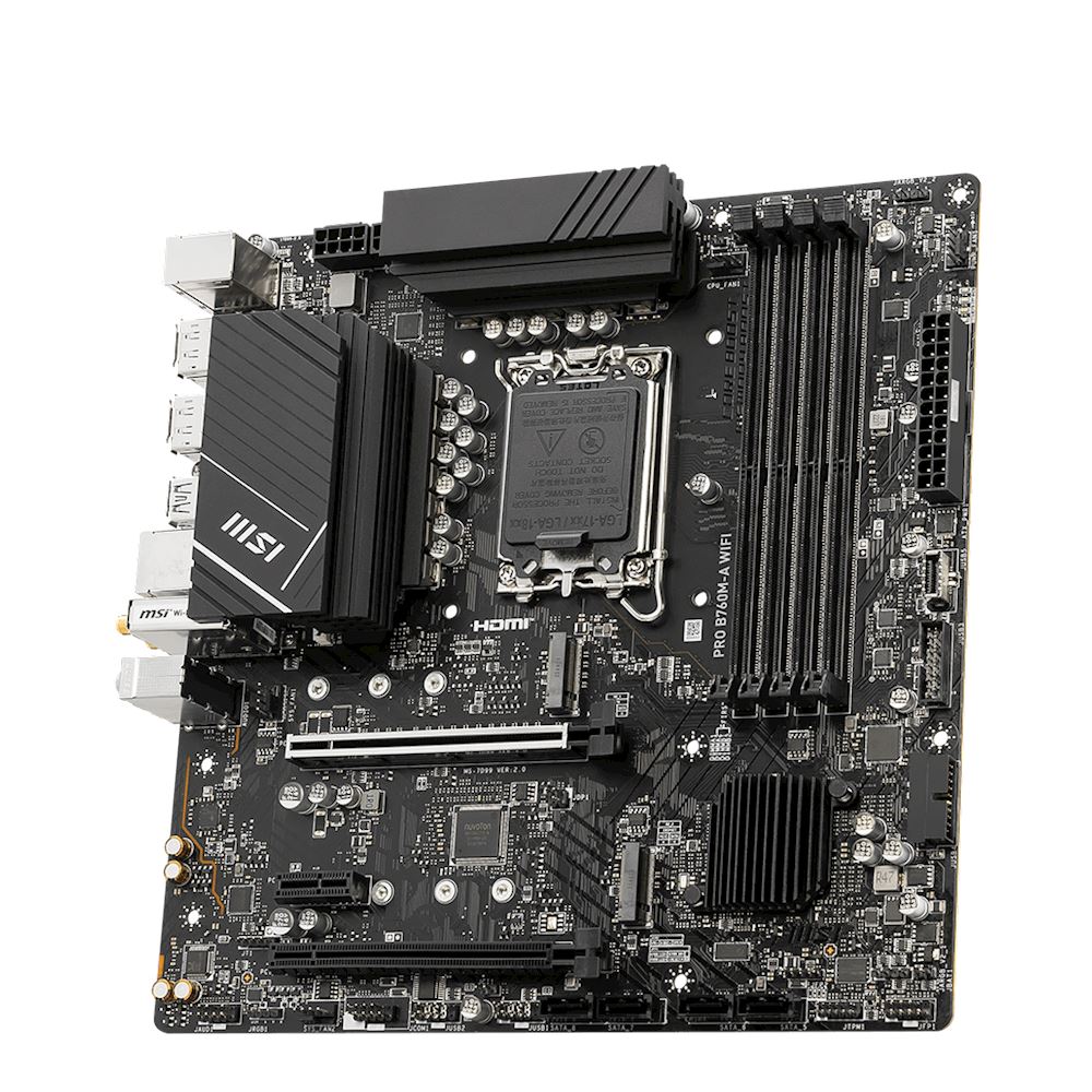 MSI MB PRO B760M-A WIFI MATX SCHEDE MADRI - Negozio di Videogiochi e Giochi