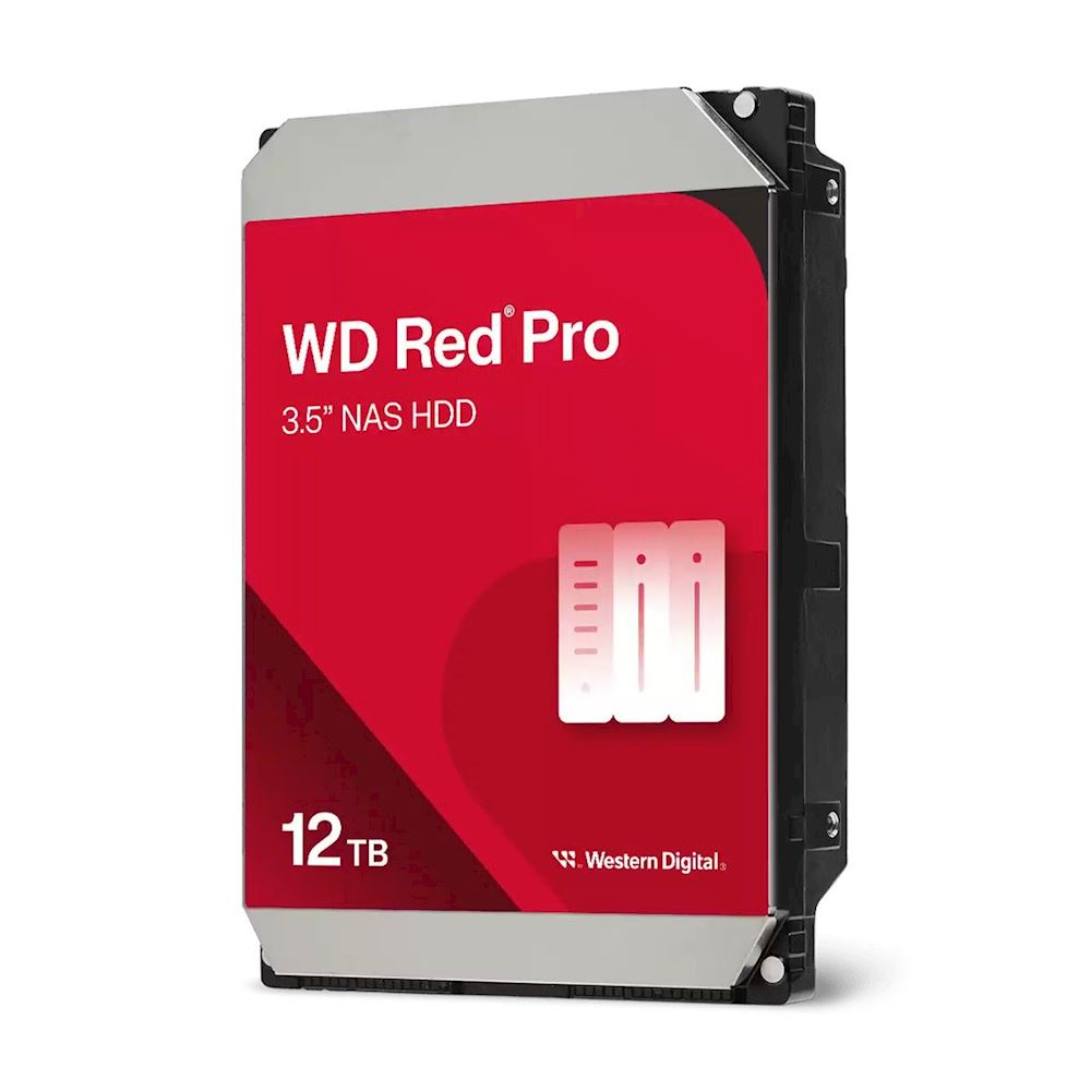 WD RED PRO 12TB SATA3 3.5 7200RPM HARD DISK - SSD - Negozio di ...