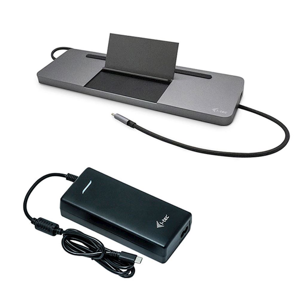 I-TEC DOCKING STATION USB-C METAL 4K 3x DISPLAY, POWER DELIVERY 85W ...