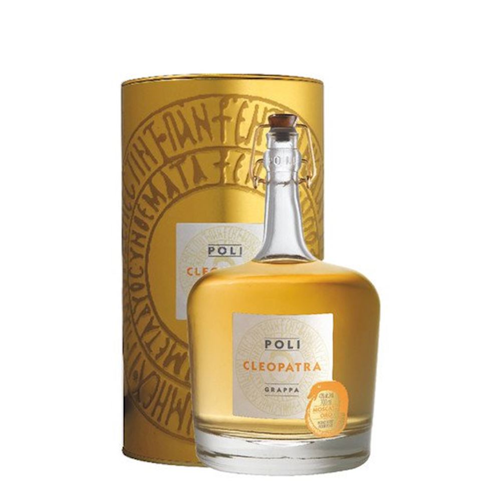 Grappa Jacopo Poli "Cleopatra" Moscato Oro - 40% 70cl Grappa - Antica Enoteca Giulianelli, Vini ...