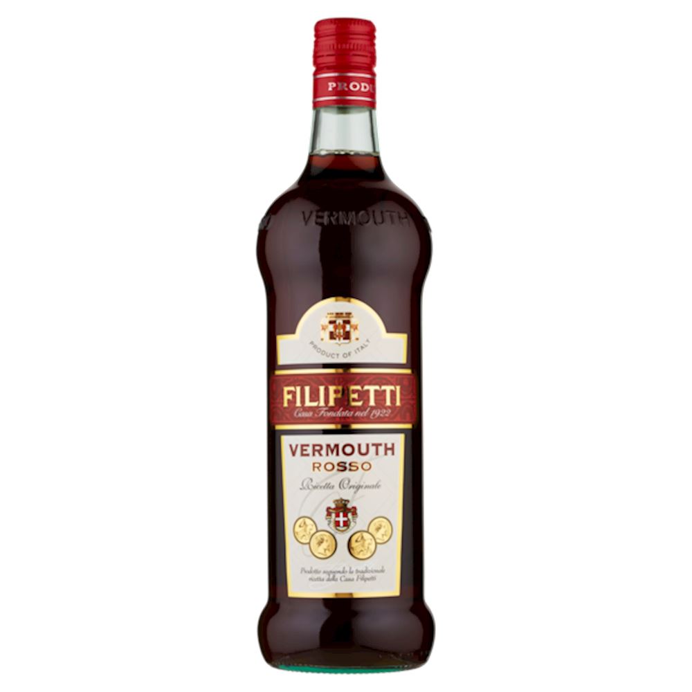Vermouth Filippetti Rosso - 15%vol 100cl Vermouth - Antica Enoteca ...