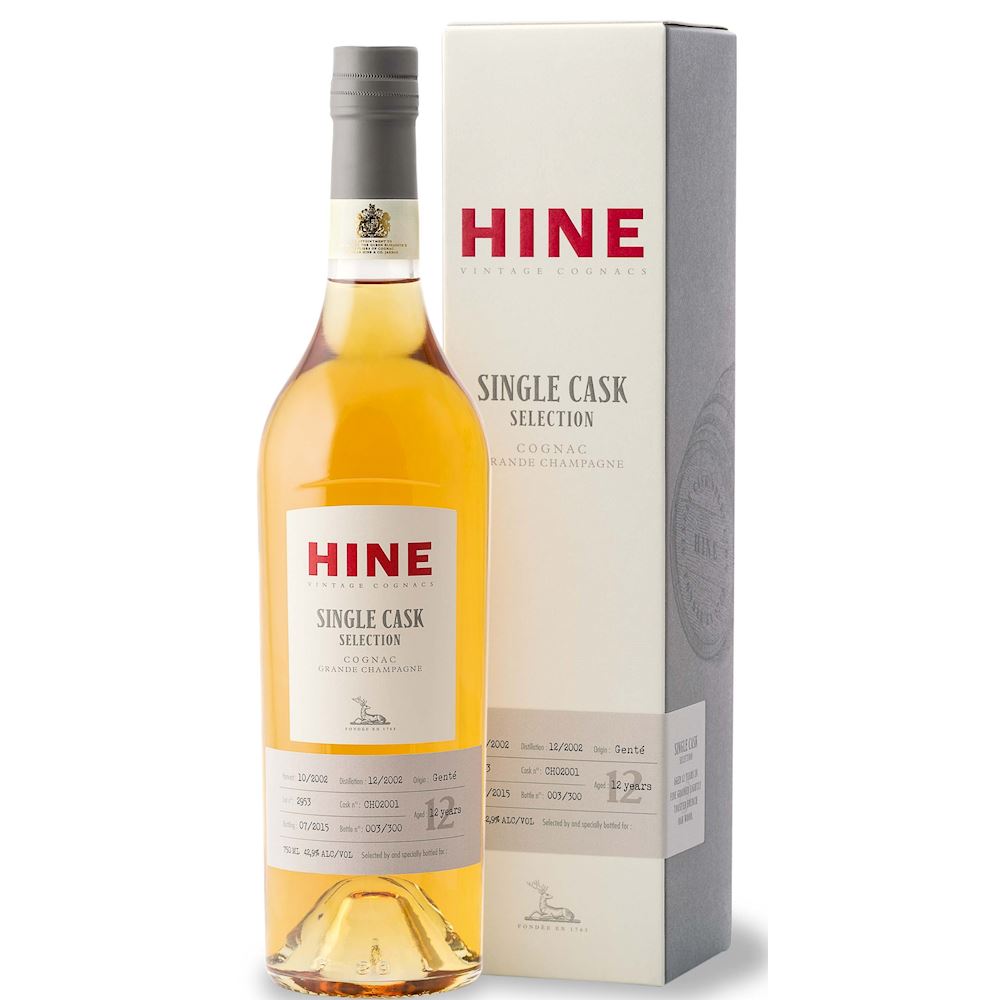 COGNAC HINE 2004 SINGLE CASK SEGONZAC 40% CL.70 GB Cognac - Antica ...