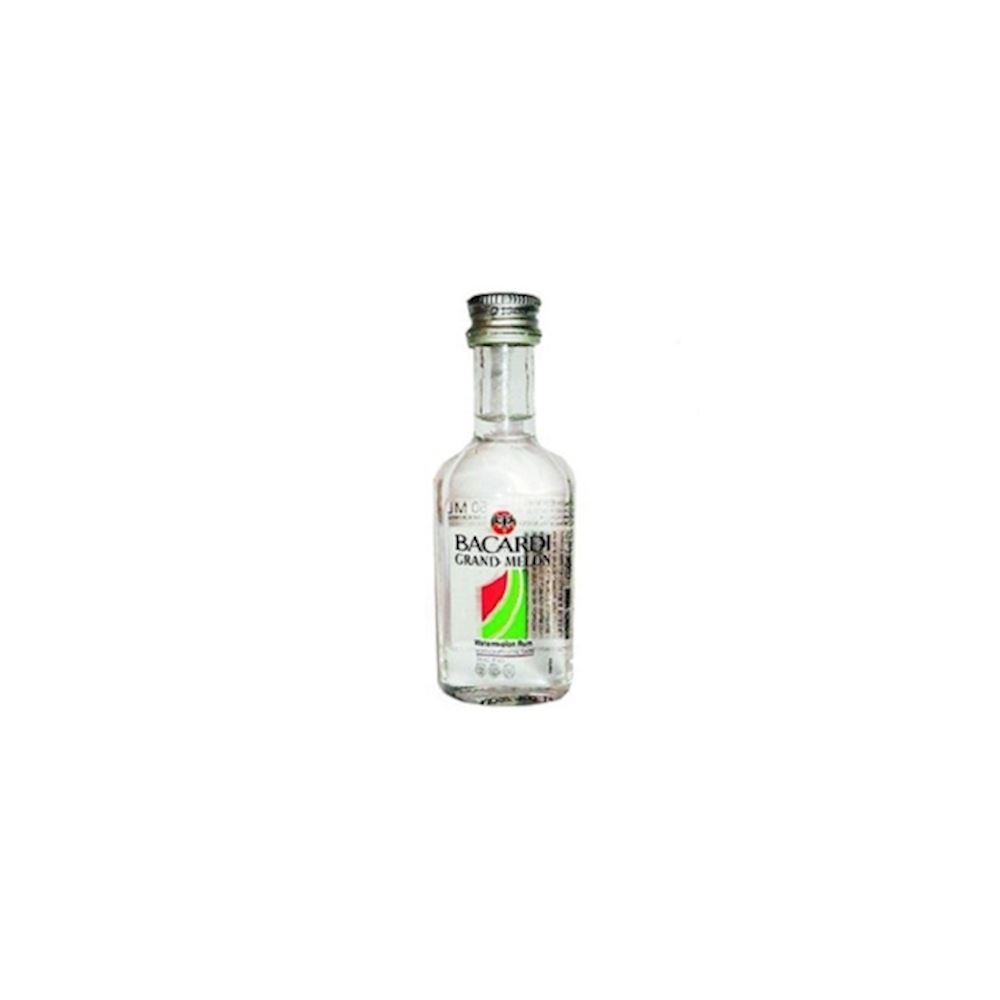 BACARDI GRAND MELON RHUM+MELON LIQUEUR 32% ML.50 MIGNON Liqueurs ...