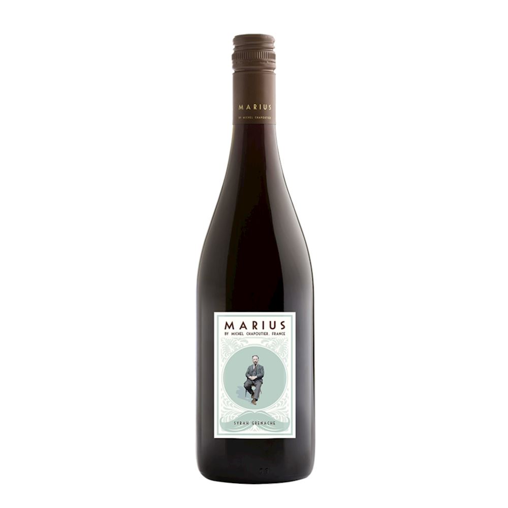 MARIUS ROUGE 2021 CHAPOUTIER vino rosso IGP cl. 75 13,5% product ...