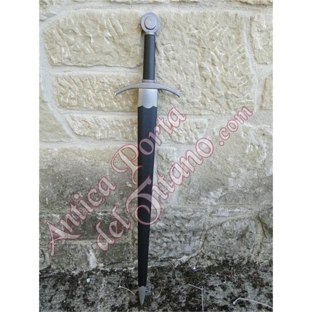 Spada medievale con fodero e lama in acciaio Medievali - Antica Porta ...