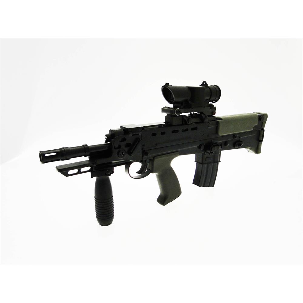 Fucile elettrico L85 AFV con ottica Full Metal ARES Full LIPO ARES ...