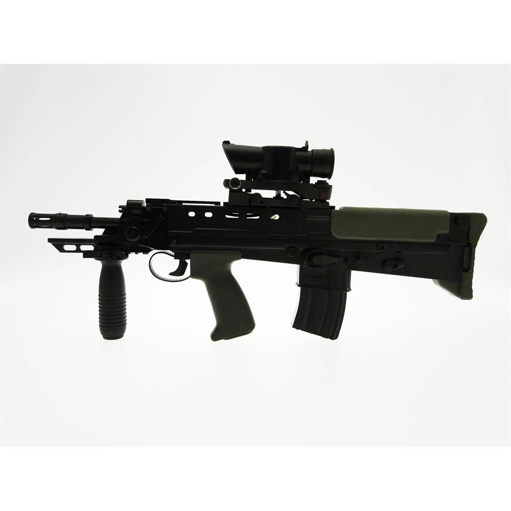 Fucile elettrico L85 AFV con ottica Full Metal ARES Full LIPO ARES ...