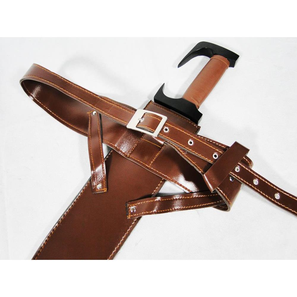 Spada Leonida 300 lunga Fodero Marrone 300 - Antica Porta del Titano ...