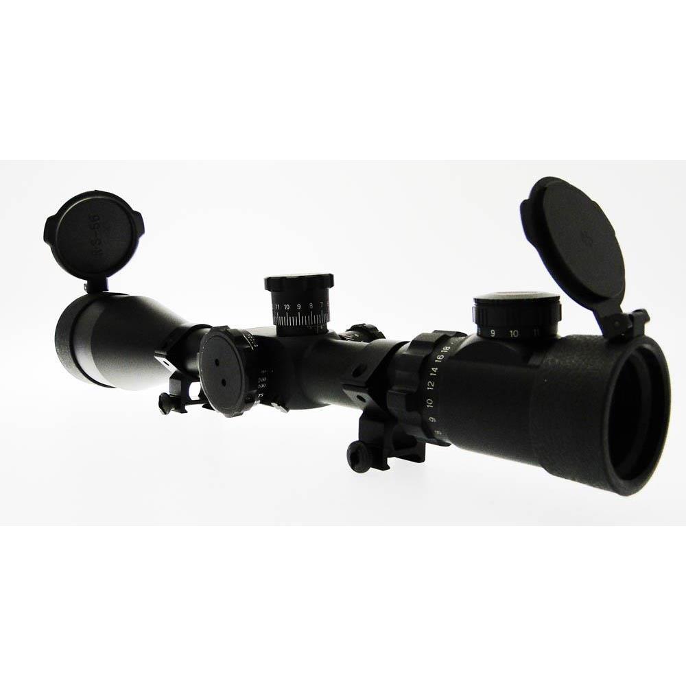 Ottica 8-32 x 56 tubo da 30 mm Livella + Reticolo Illuminato Ottiche ...