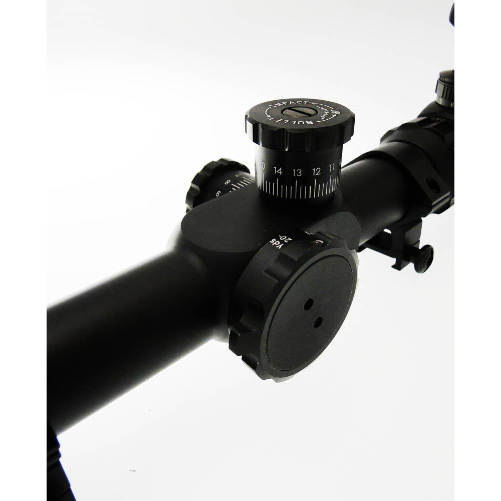 Ottica 8-32 x 56 tubo da 30 mm Livella + Reticolo Illuminato Ottiche ...