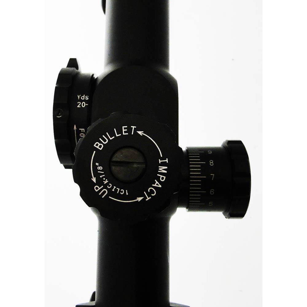 Ottica 8-32 x 56 tubo da 30 mm Livella + Reticolo Illuminato Ottiche ...