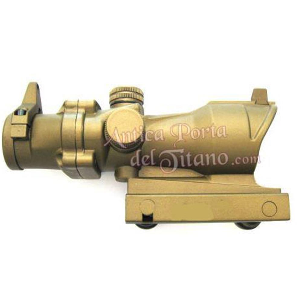 Ottica 4 x 32 A TAN ACOG Full Metal Phantom Ottiche-Red Dot-Mirini ...
