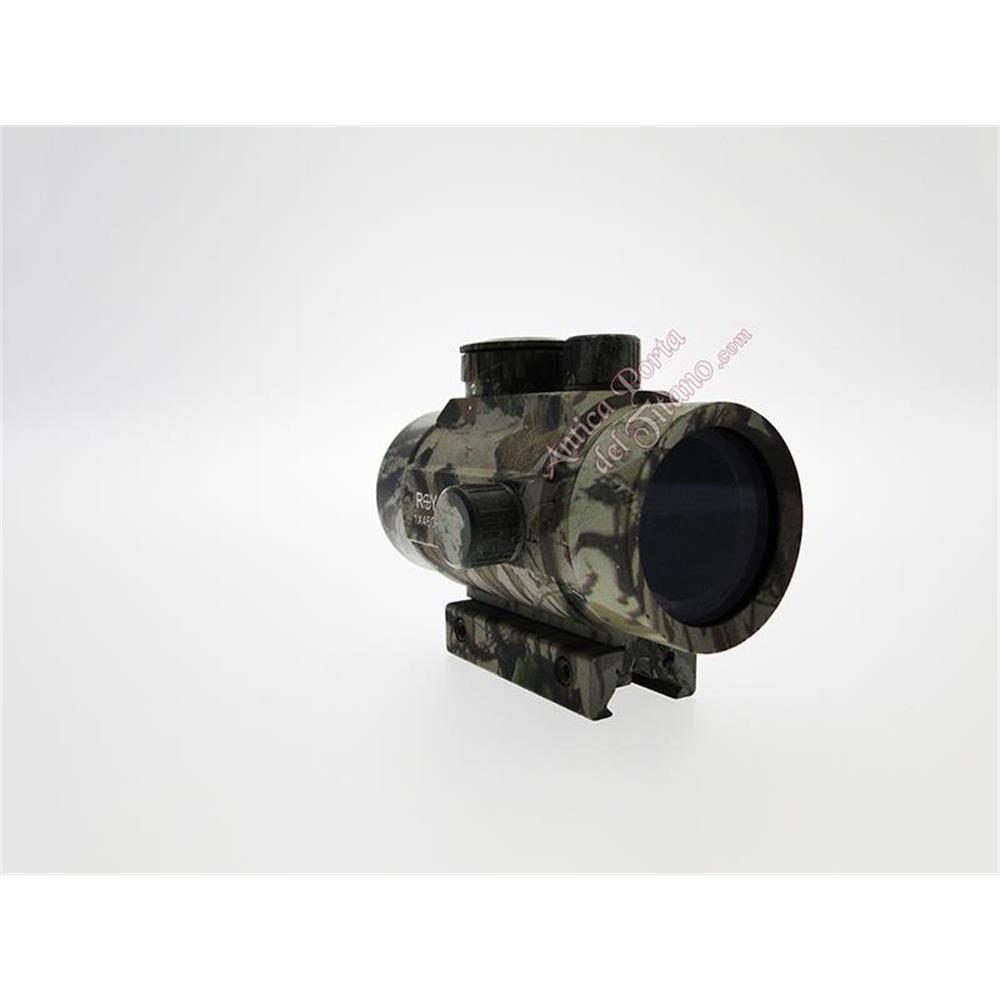 Red Dot Pro Pointer CAMO 1 x 46 - 2 colori 5 intensità Ottiche-Red Dot ...