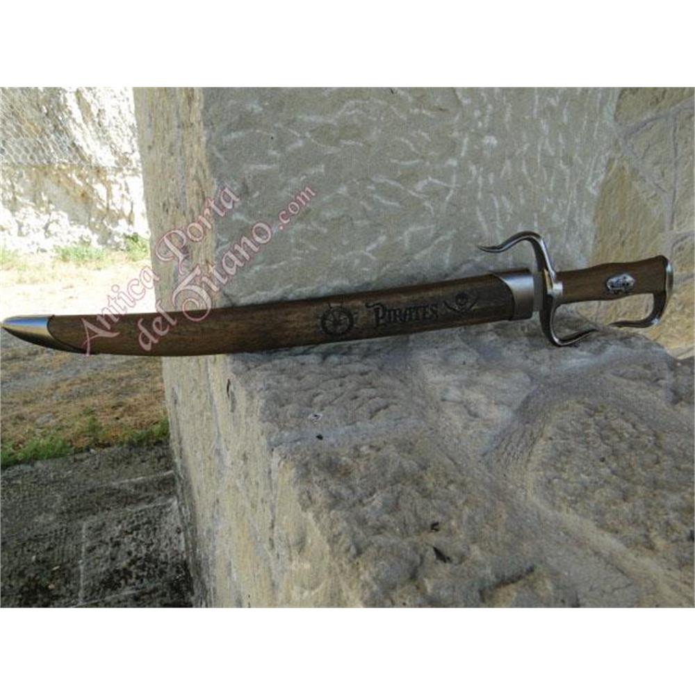 Sciaboletta Spada Jack Sparrow - Pirati dei Caraibi con fodero Sciabole ...