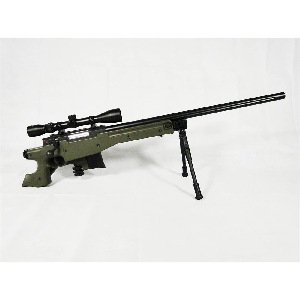 Fucile Carabina Sniper AW 338 2000 Originale Well Verde bipiede ...