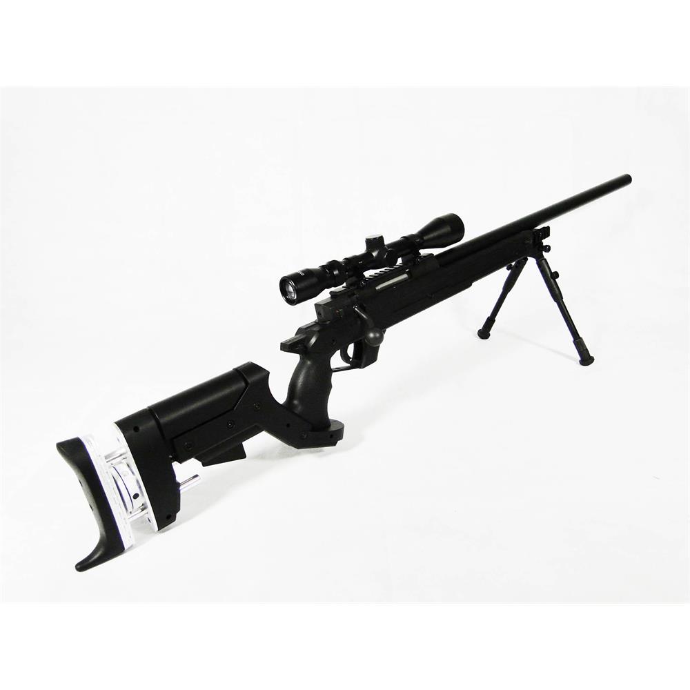 Fucile Carabina Fireball Tactical R96 Originale Well Nero + Bipiede ...