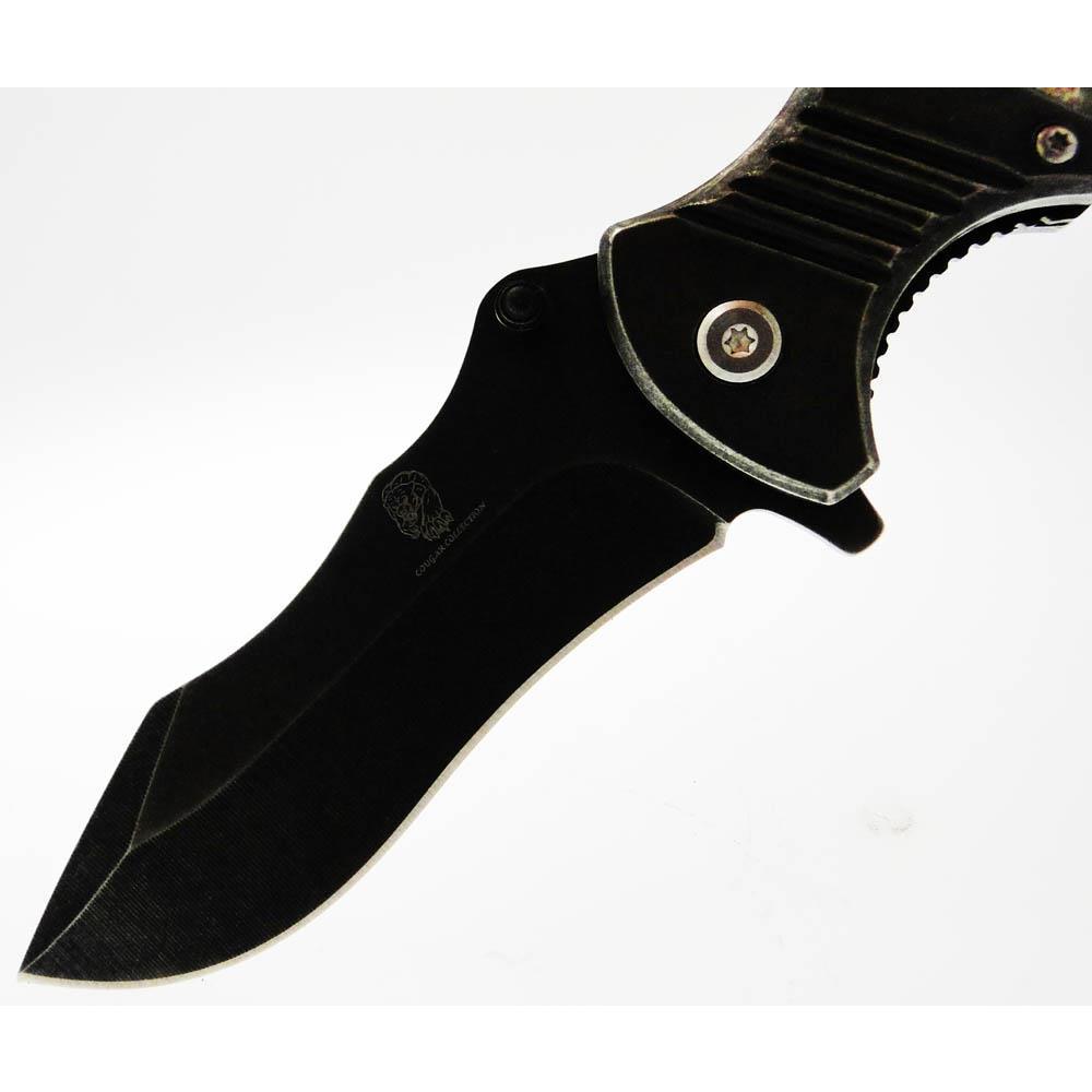 Coltello tascabile survivor Double Soul 20,8 cm Cougar Collection ...