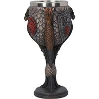 Calice di Casa Targaryen Originale Game of Thrones Deluxe Vino 17,5 cm ...