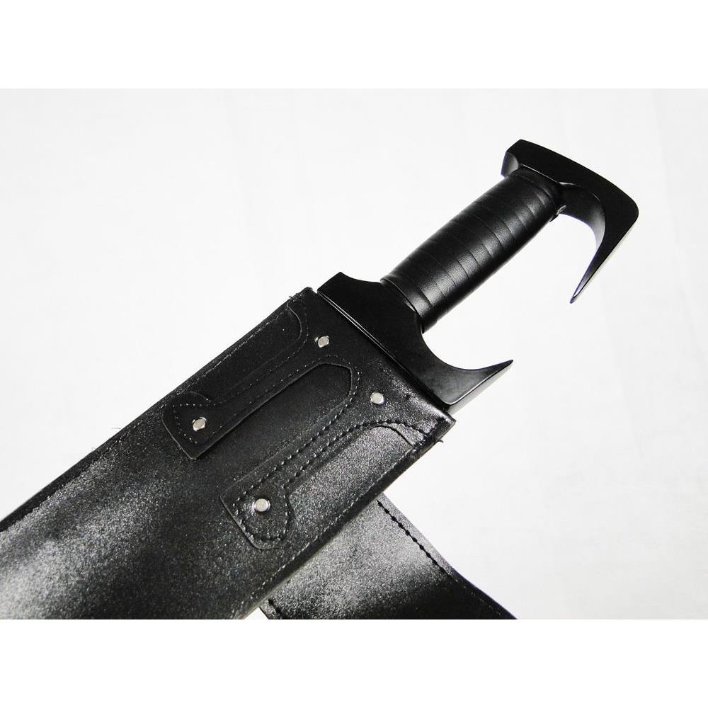 Spada Leonida 300 lunga Nera Lama completamente nera 300 - Antica Porta ...