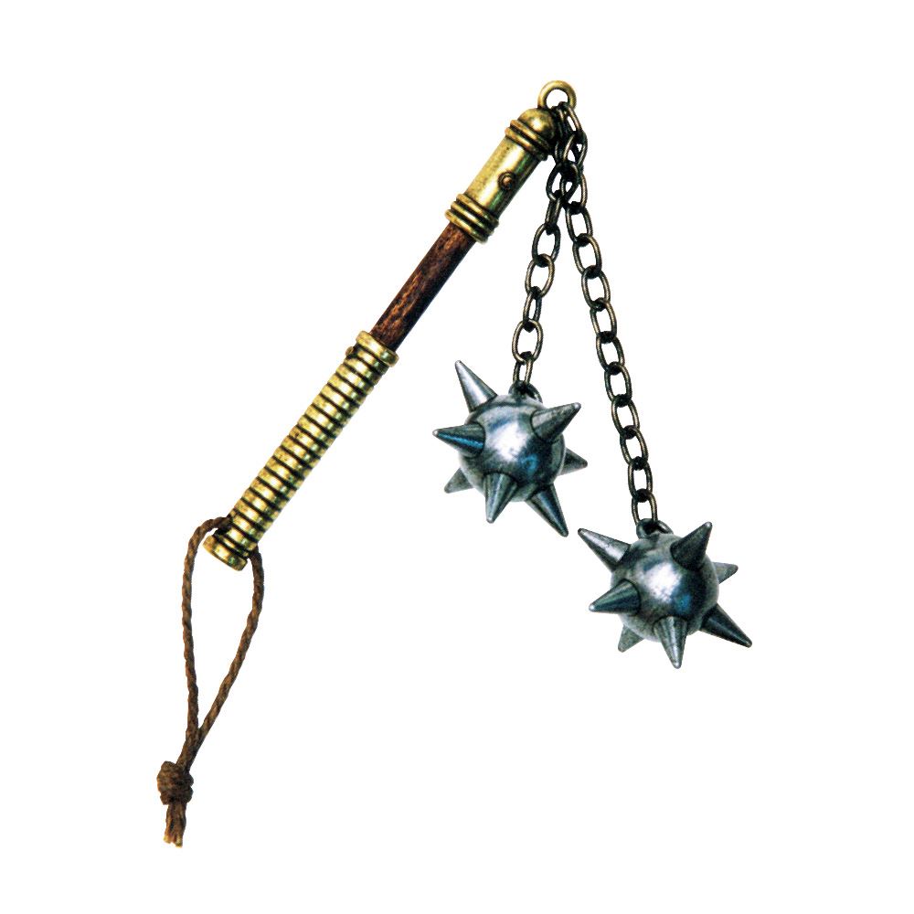 Mini mazzafrusto due palle manico medio Asce - Antica Porta del Titano ...