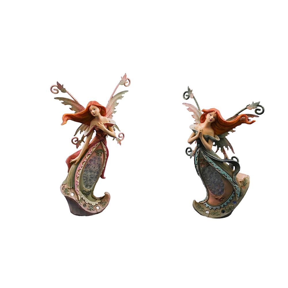 Fatine dei cristalli 2 sogg. ass.ti h. cm.15 product - Antica Porta del ...