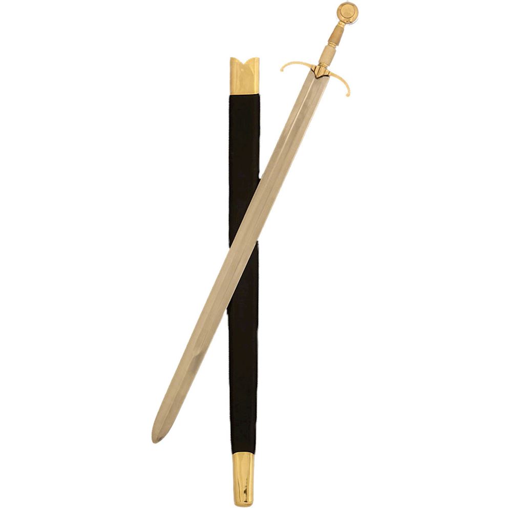 Spada Guingate cm. 70 con fodero Medievali - Antica Porta del Titano ...