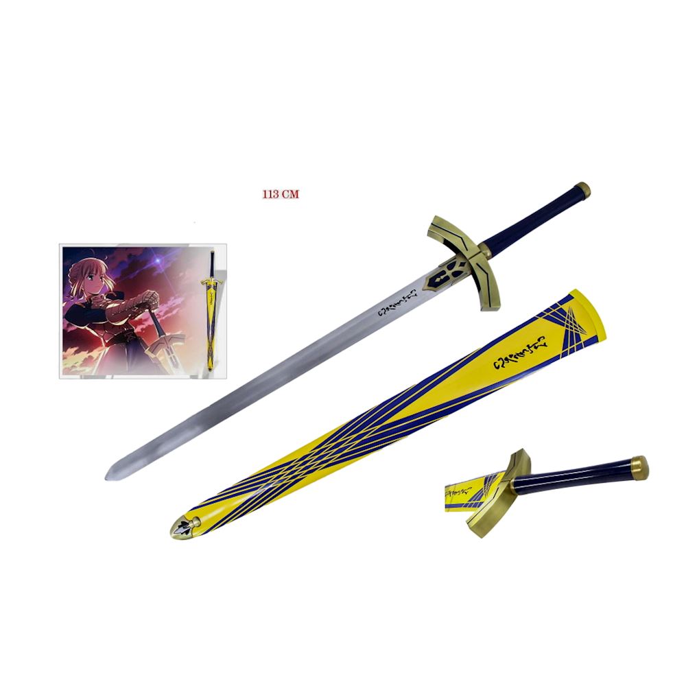Spada Excalibur - Saber Fate Stay Night - Fate Zero cm. 113 Fantasy ...