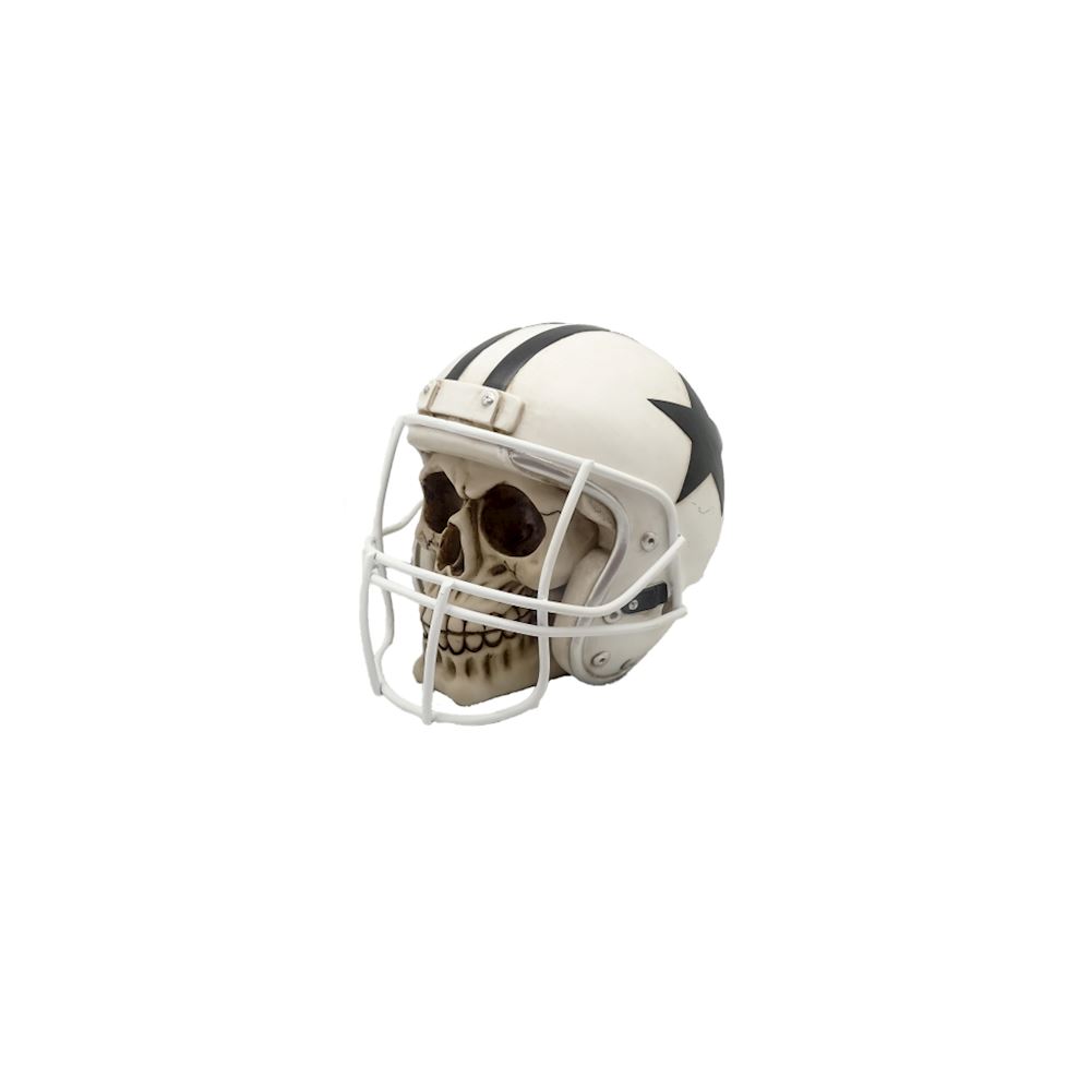 Teschio casco football H cm. 18x15 Teschi e Macabri - Antica Porta del ...