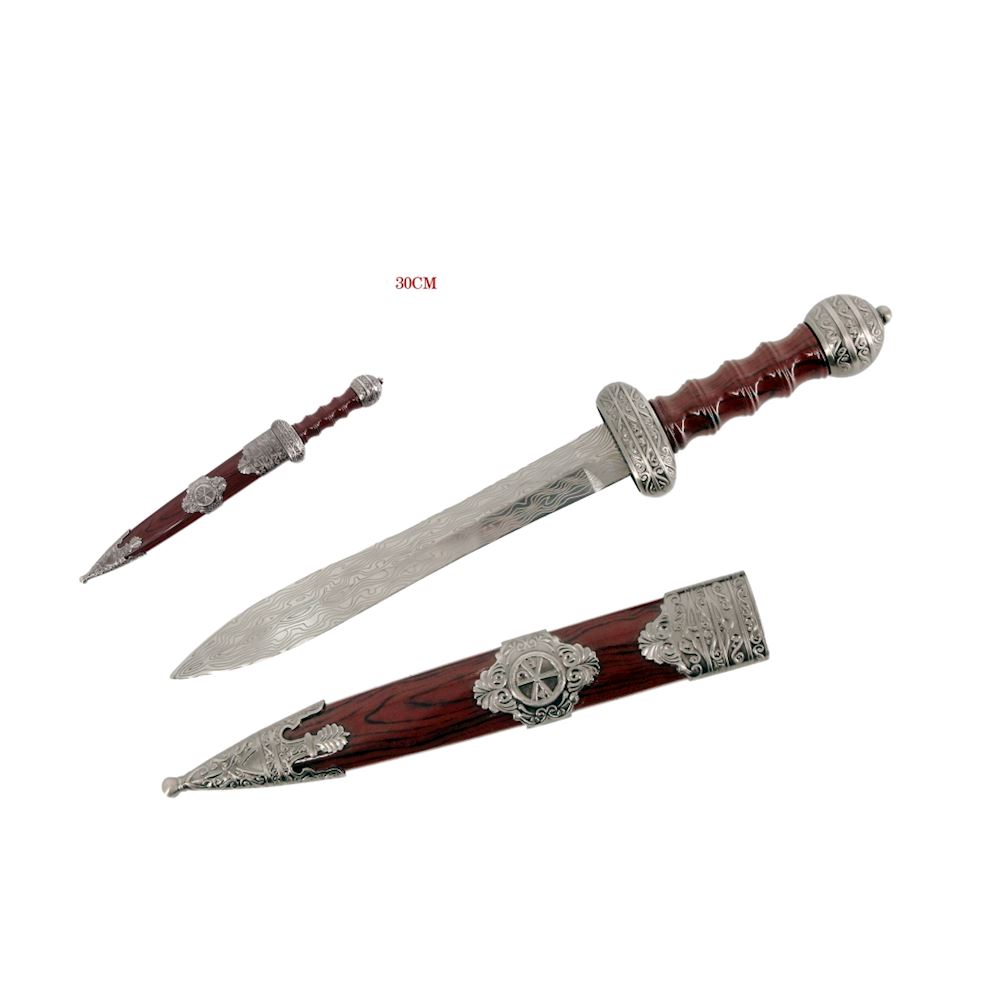 Pugio Romano c/fodero plastica cm. 30 Coltelli Storici - Antica Porta ...