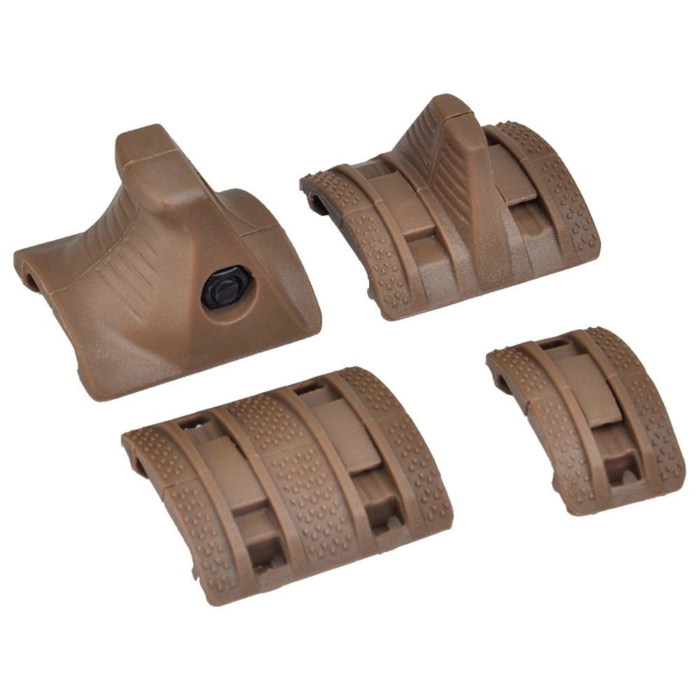 Kit Ferma Mano per Slitte Standard weaver 20/22 mm Dark Earth TAN MP ...
