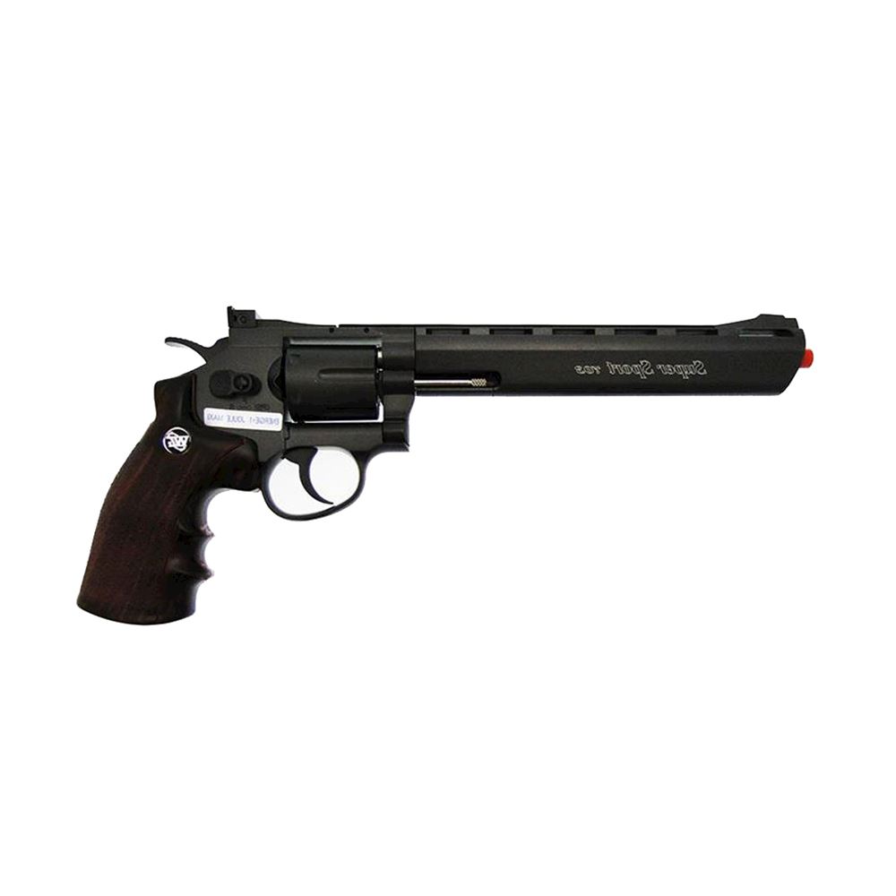 Pistola CO2 - Revolver 703 - Nera - Full metal - Tamburo rotante - WG ...