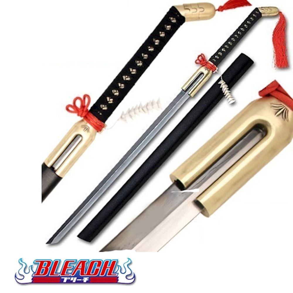 Katana Kisuke Urahara - Bleach 110 CM Katana e Spade Giapponesi ...