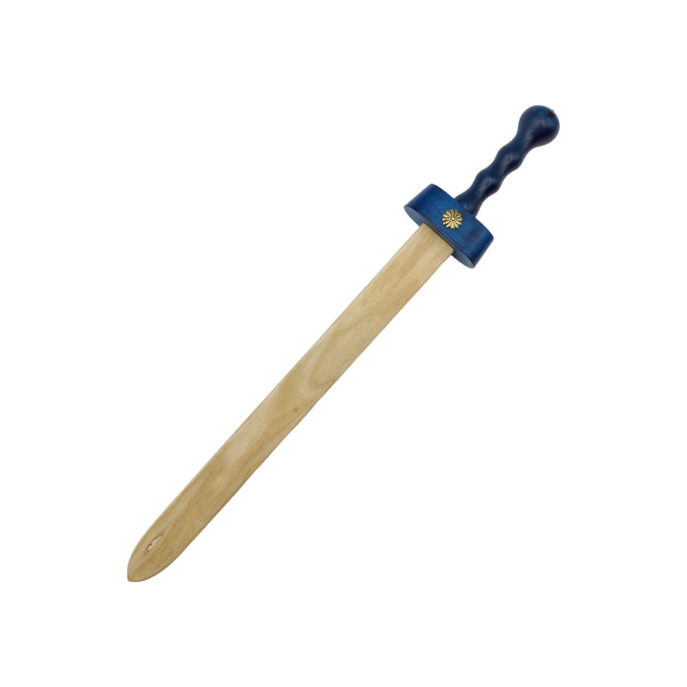 Spada in Legno Impugnatura blu 63 cm 200 grammi logo San Marino Gladio ...