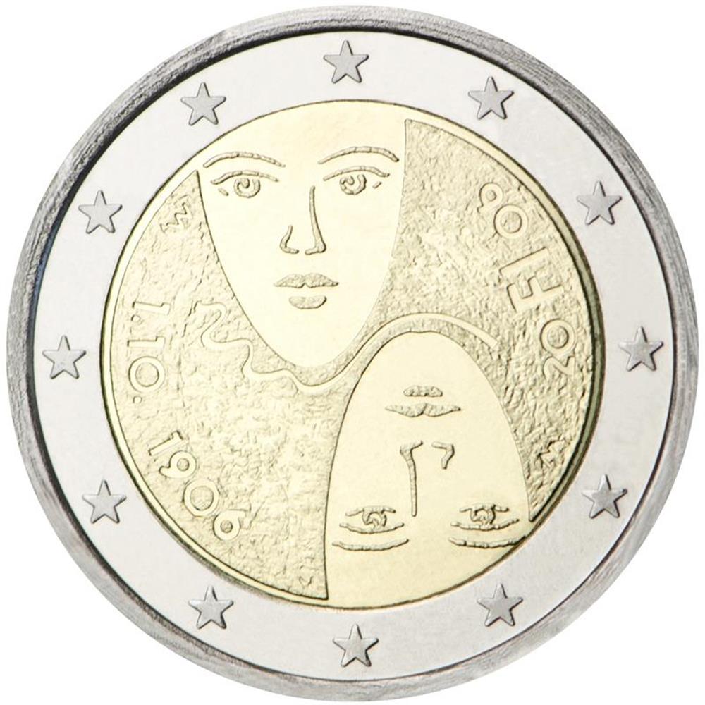 2 euro Finlandia 2006 Suffragio Universale Finlandia - Euro ...