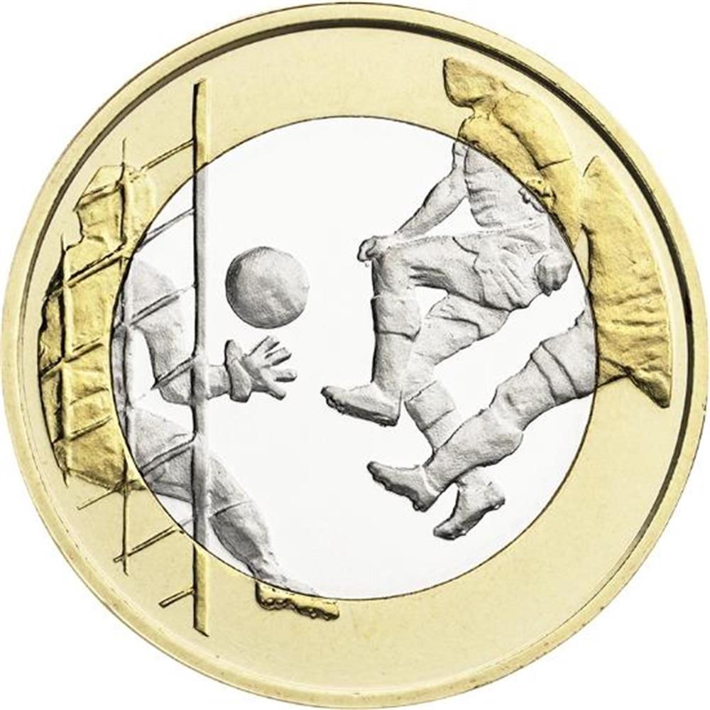 5 euro Finlandia 2016 Sport Finlandesi: Calcio Finlandia - Euro ...
